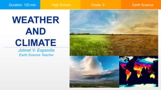 Weather and Climate | PPTX