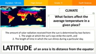 Weather and Climate | PPTX