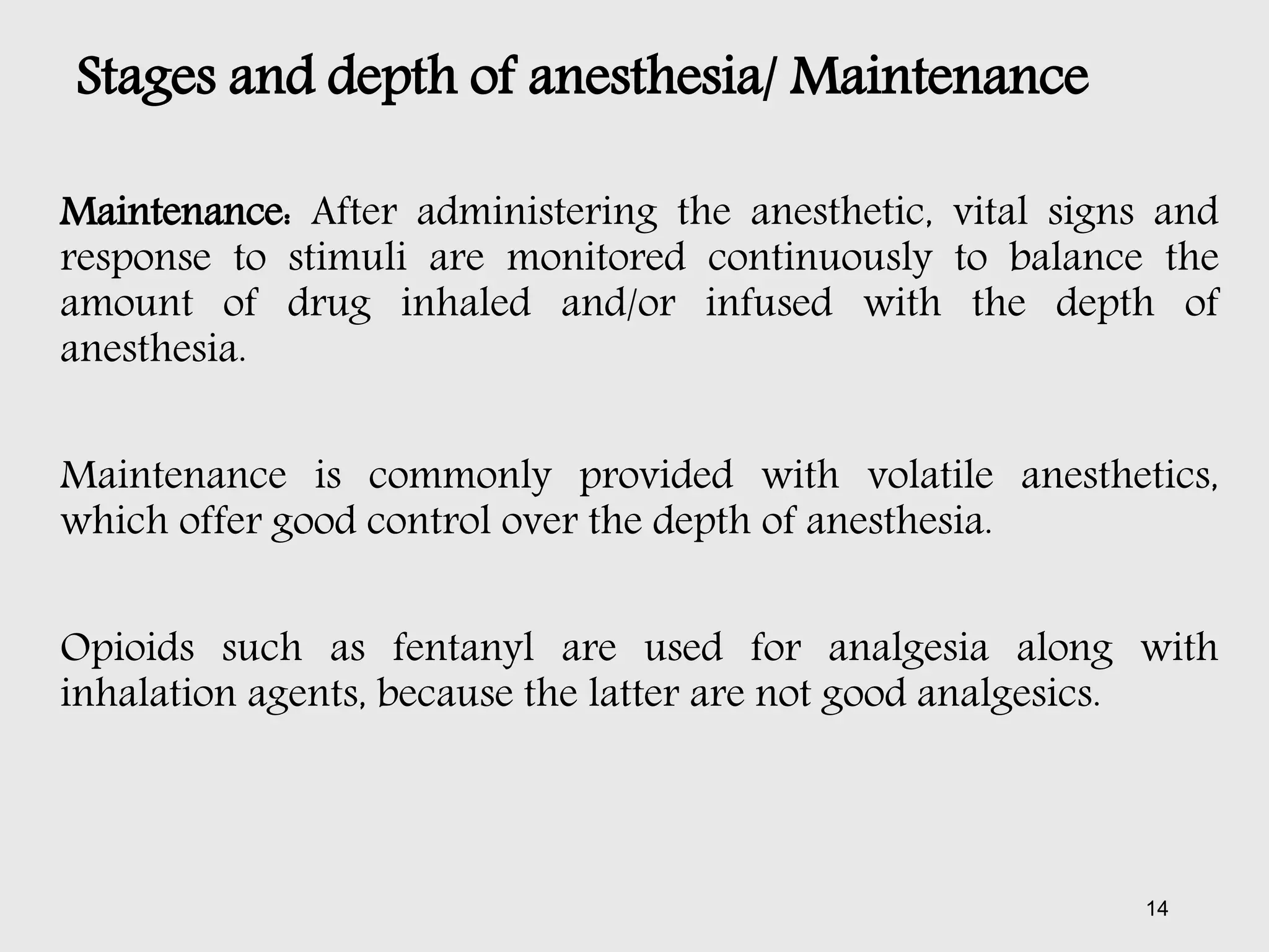 General Anesthetics | PPTX