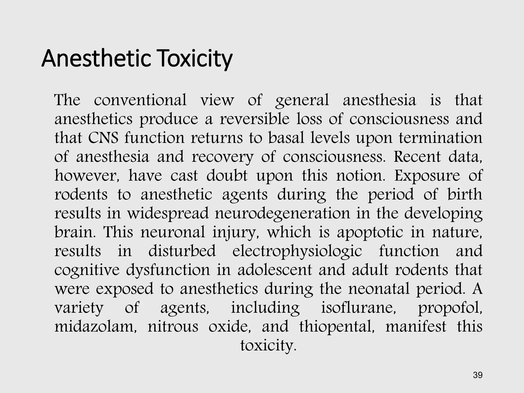 General Anesthetics | PPTX