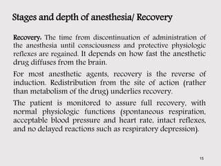 General Anesthetics | PPTX