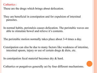 Gastrointestinal Agents | PPTX