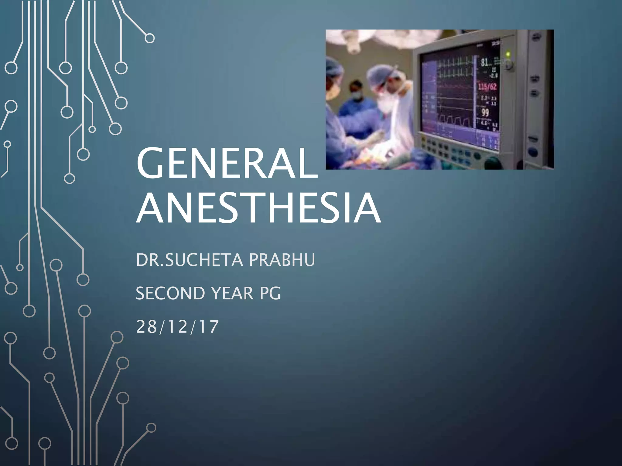 General Anesthesia | PPT