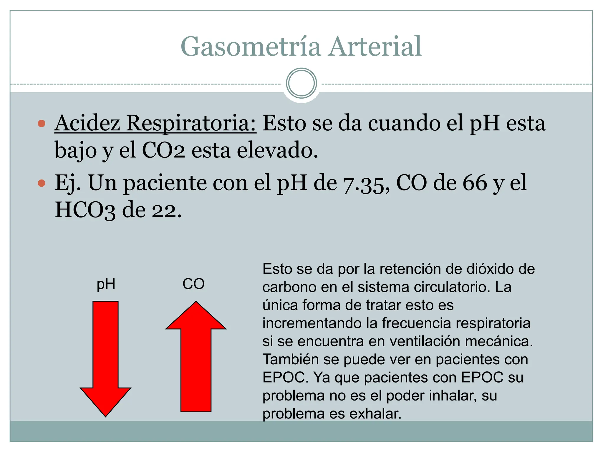 GASOMETRIA ARTERIAL, estudios de laboratorio | PDF