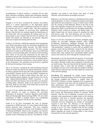 Ga based dynamic routing in wdm optical networks | PDF