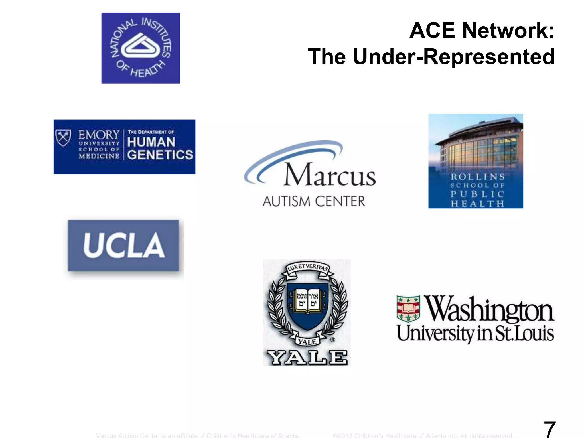 The Marcus Autism Center: Translating Science into Clinical Practice ...