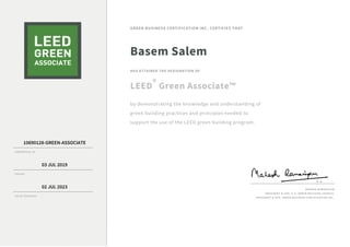 LEED green associate 2021 | PDF