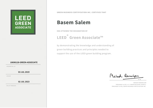 LEED green associate 2021 | PPT