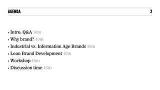 General Assembly: The Lean Brand | PDF