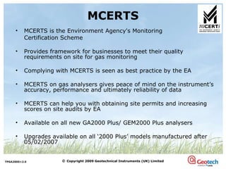 GA2000 Traning Taster | PPT