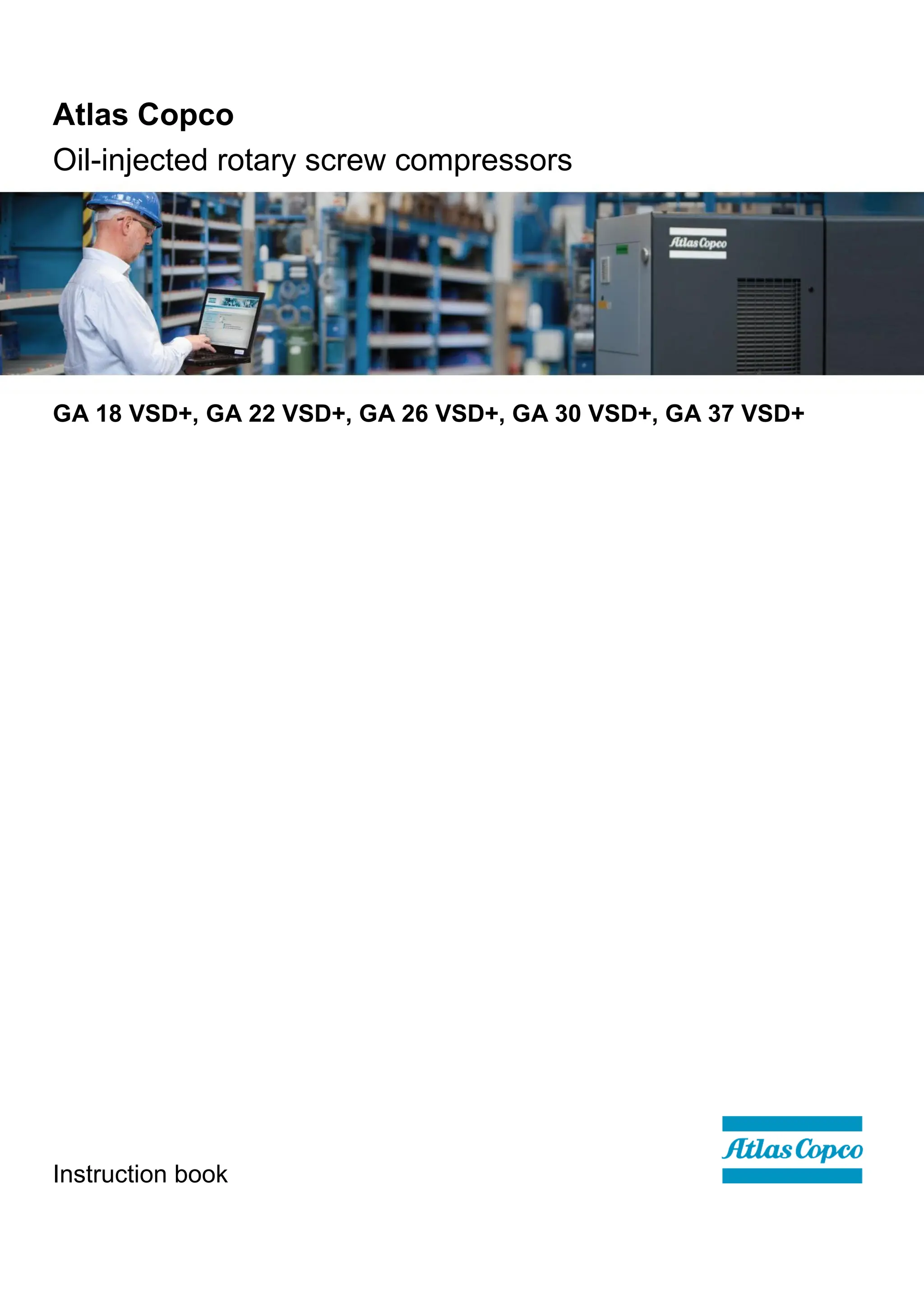 instruction manual for compressor . document related compressor atlas ...