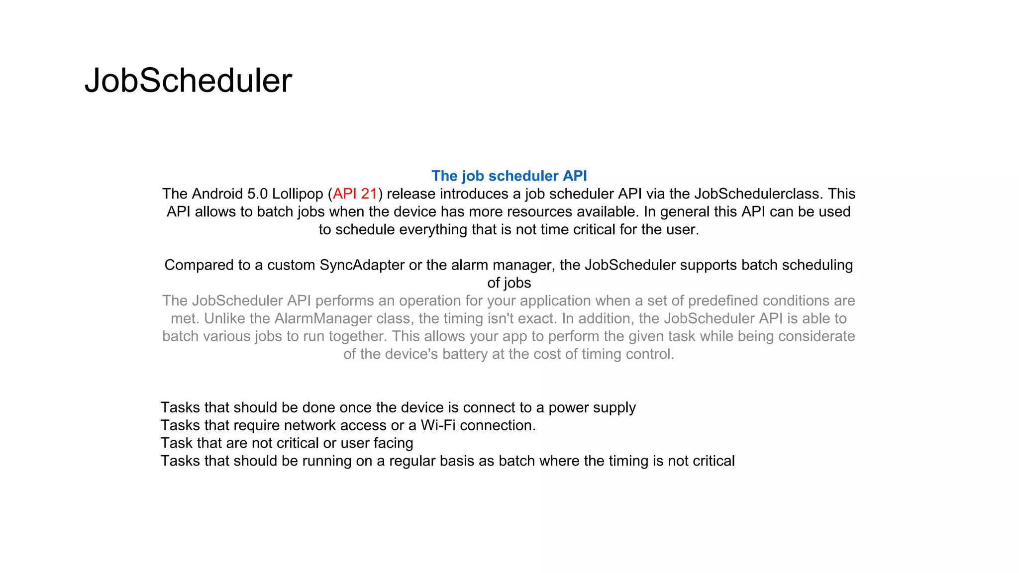 Gaad01 job scheduler | PPT