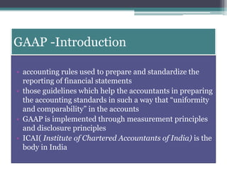 GAAP analysis | PPTX