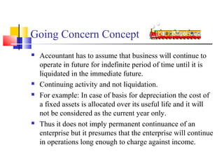 Gaap concepts and importance of accounting | PPT