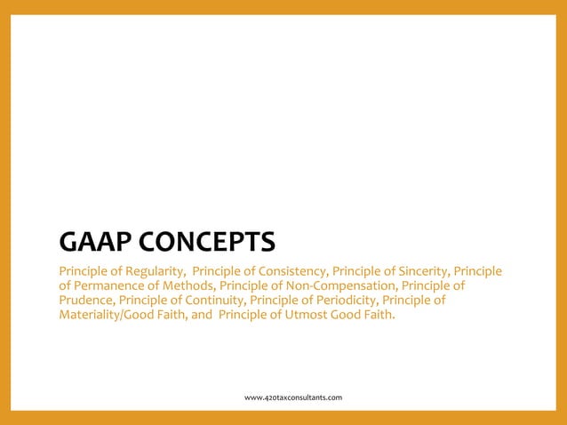 Gaap Constraints, Concepts, Assumptions, and Principles | PPT Gaap Constraints, Concepts, Assumptions, and Principles | PPT