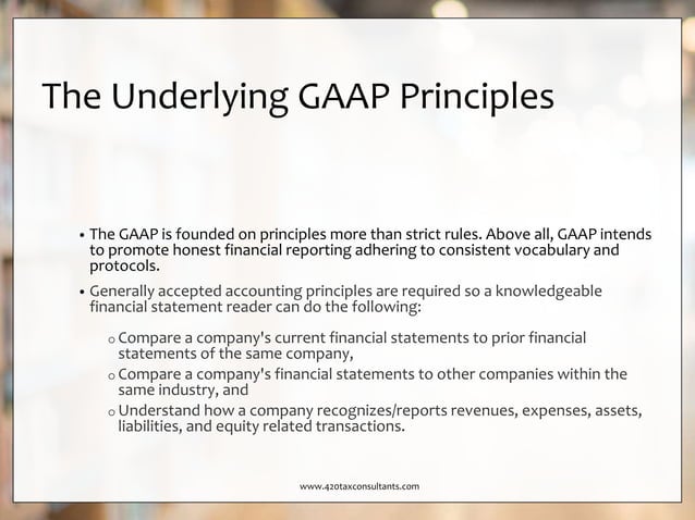 Gaap Constraints, Concepts, Assumptions, and Principles | PPT Gaap Constraints, Concepts, Assumptions, and Principles | PPT