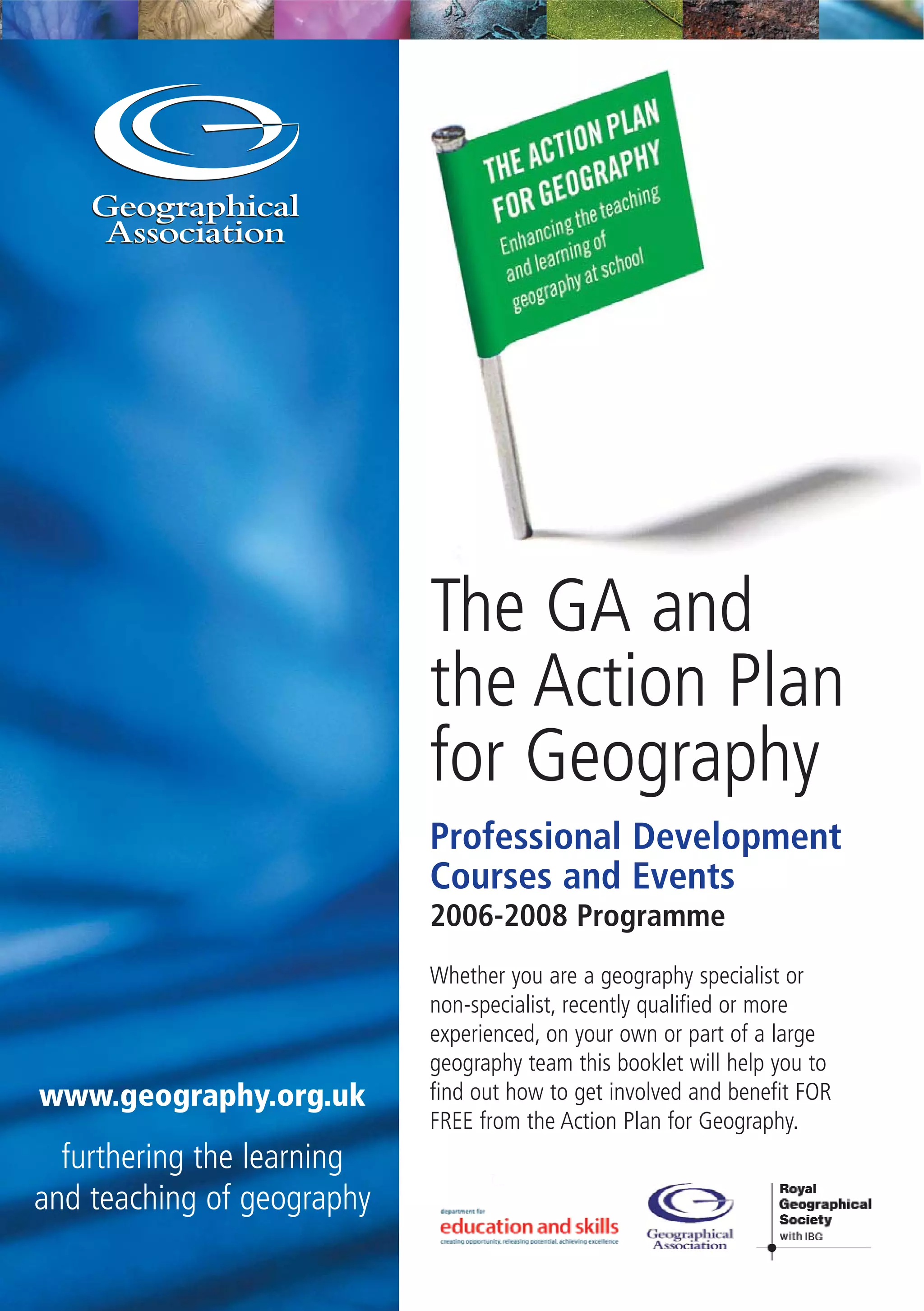 GA Action Plan for Geography Events Booklet | PDF | Education industry ...