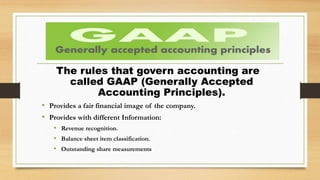 GAAP principles | PPTX