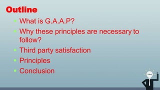 Accounting GAAP rules | PPT