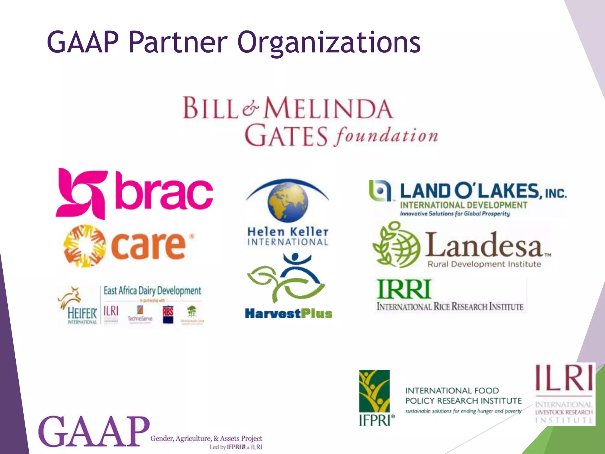 Harvest Plus GAAP presentation | PPT