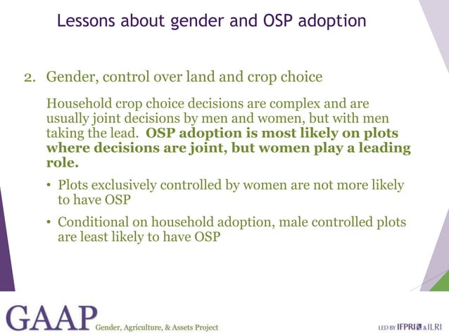 Harvest Plus GAAP presentation | PPT