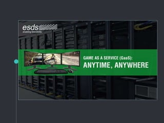 Game as a Service (GaaS) : Anytime, Anywhere! | PPTX