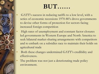evolution of WTO from GATT | PPTX