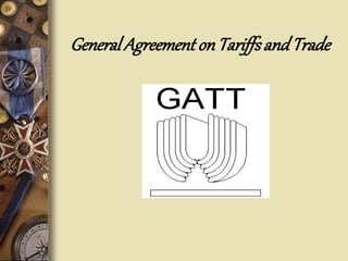evolution of WTO from GATT | PPTX