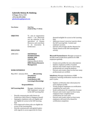 Gab resume | PDF