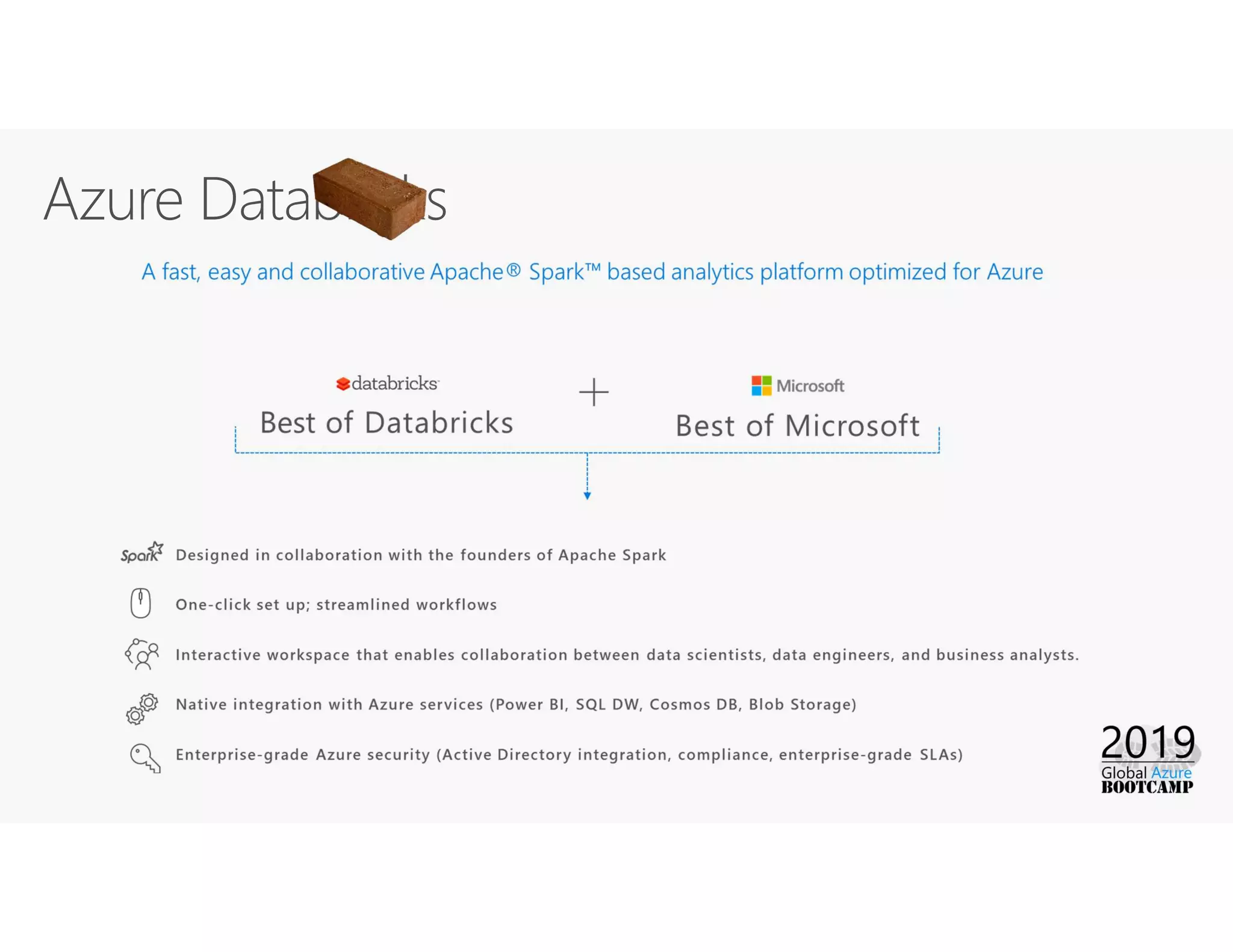 Global Azure Bootcamp 2019 - Modernize your Data Platform with Azure | PPT