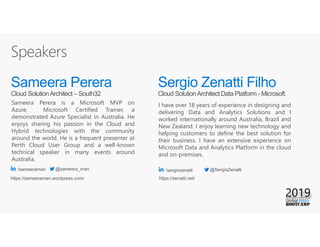 Global Azure Bootcamp 2019 - Modernize your Data Platform with Azure | PPT