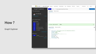 GAB 2019 - Integrate Microsoft Graph with Azure Active Directory in ...