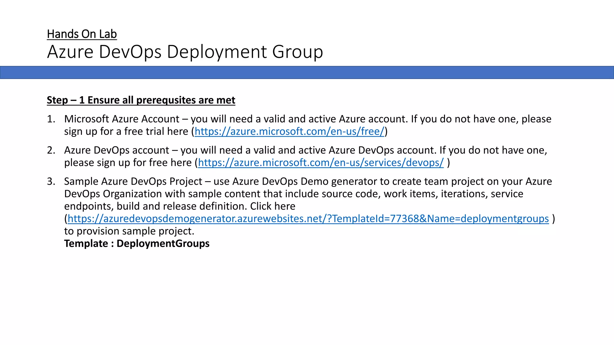 Azure Devops Deployment Group Ppt 
