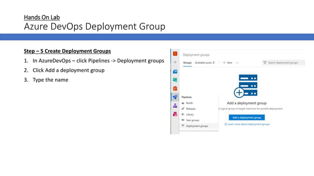 Azure DevOps Deployment Group | PPT