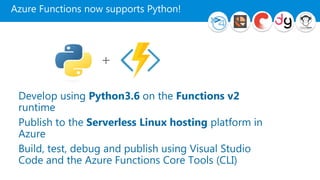 Deep Dive Azure Functions - Global Azure Bootcamp 2019 | PPTX | Web Development | Internet
