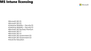 Working with MS Endpoint Manager | PDF