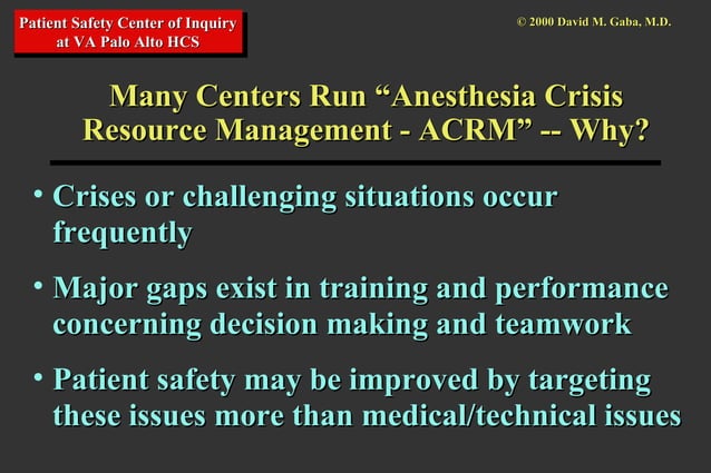 Application of simulation in anesthesia Application of simulation in ...