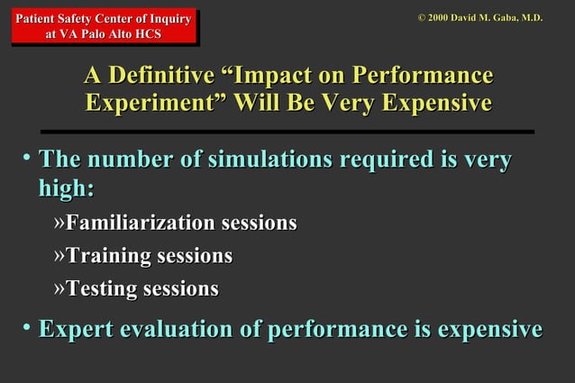 Application of simulation in anesthesia Application of simulation in ...