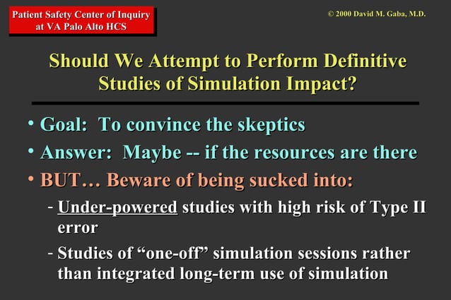 Application of simulation in anesthesia Application of simulation in ...