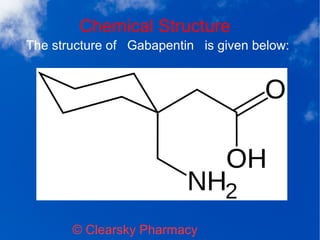 Gabantin (Gabapentin Capsules) | ODP