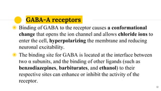 GABA (Gamma aminobutyric acid) | PPTX