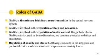 GABA (Gamma aminobutyric acid) | PPTX