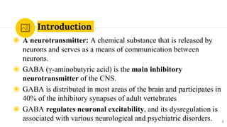 GABA (Gamma aminobutyric acid) | PPTX