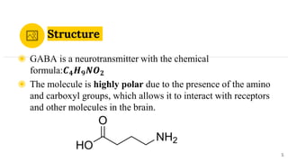 GABA (Gamma aminobutyric acid) | PPTX
