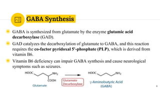 GABA (Gamma aminobutyric acid) | PPTX