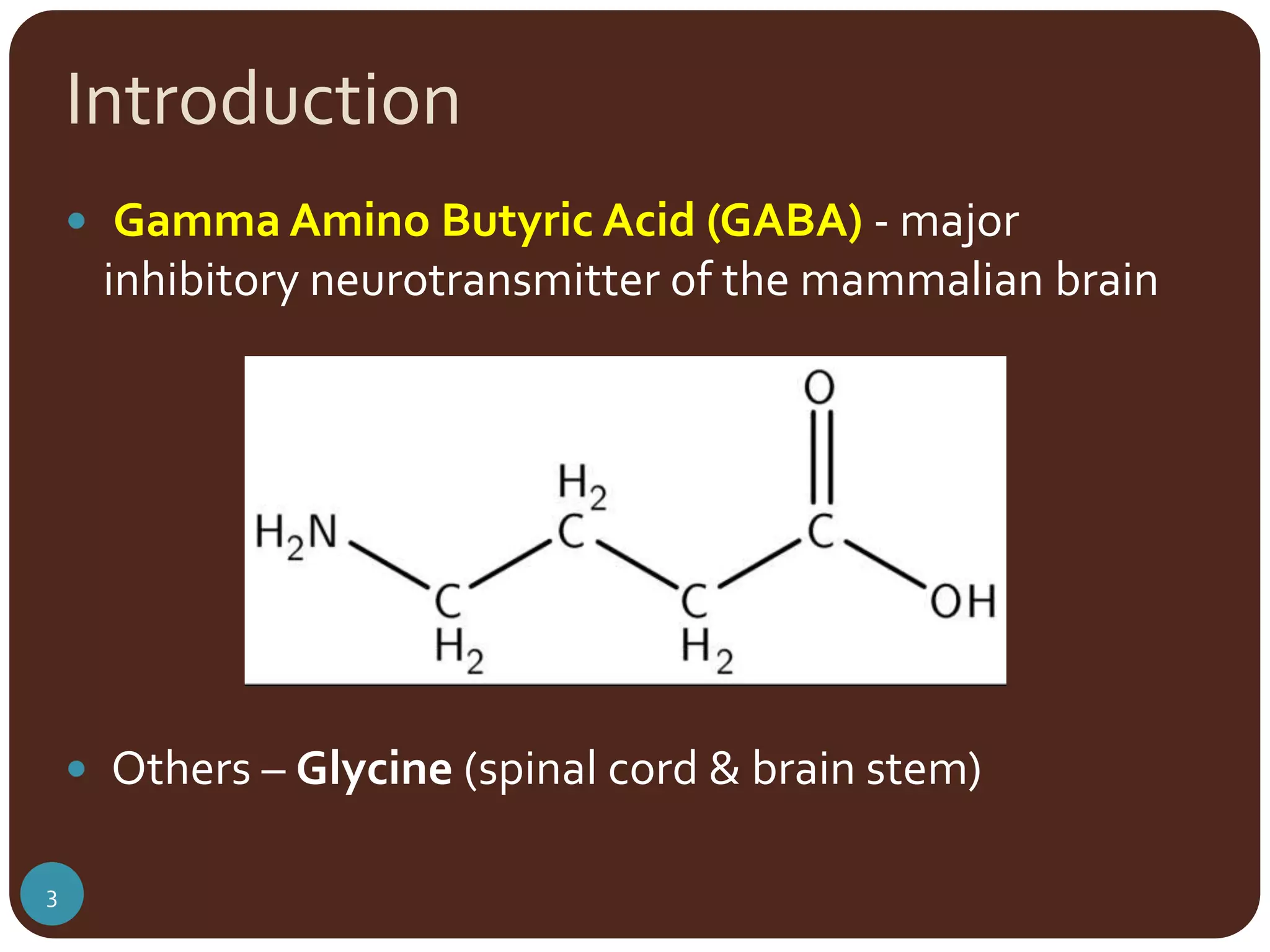 Gaba receptors & drugs acting on them | PPTX | Brain and Nervous System ...