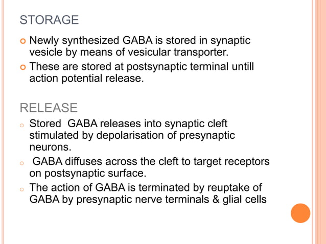 neurotransmitter gaba | PPTX