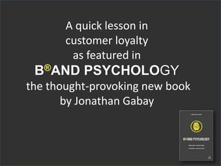 Gabay consumer loyalty | PPTX