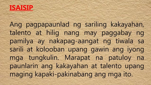 Gabay ng magulang sa talento .pptabay ng magulang sa talento .pptxabay ...