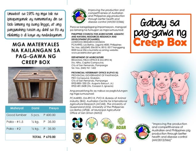 Gabay sa pag gawa ng creep box | PPT